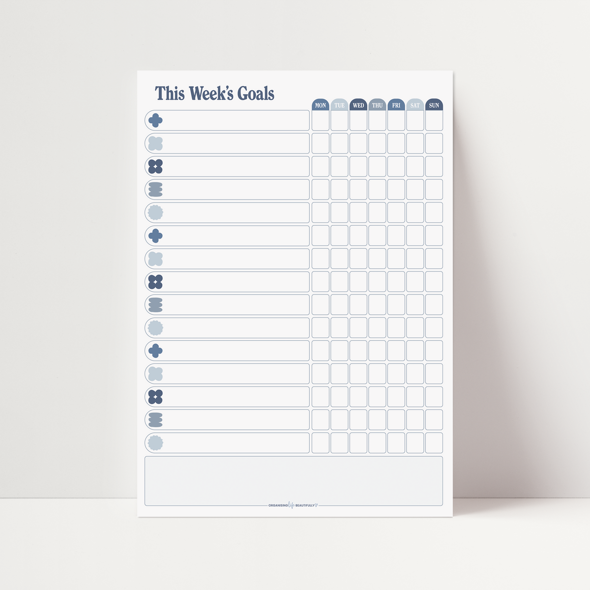 Goal Tracker - Chores, rewards, behaviour and more – Organising Life ...