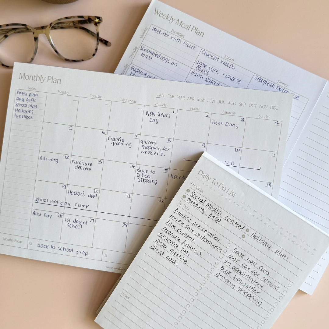 Paper Planning Pads | Elegant Tear-Off Planners for Work, Home & Life ...