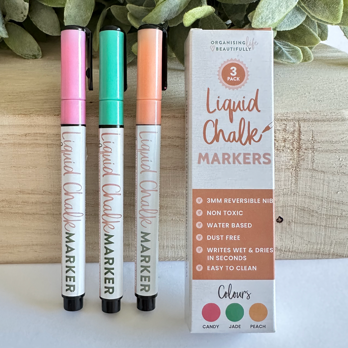 Get Creative with a 3 pack of Liquid Chalk Markers Pack • Office ...