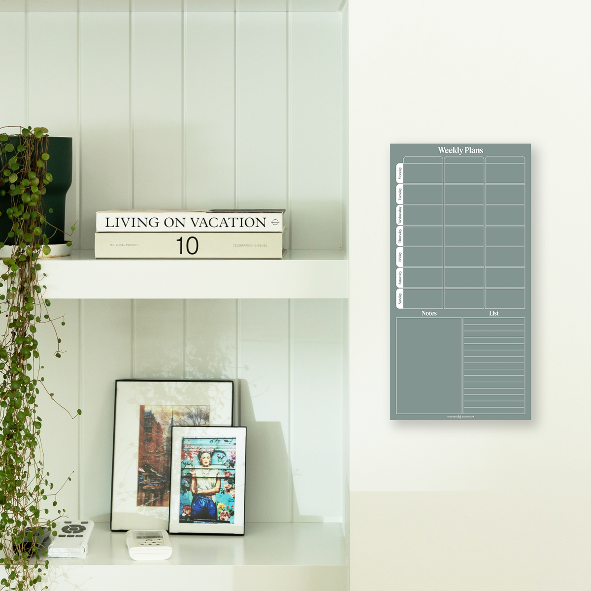 Removable Wall Planner – Peel & Stick Reusable Family Planner ...